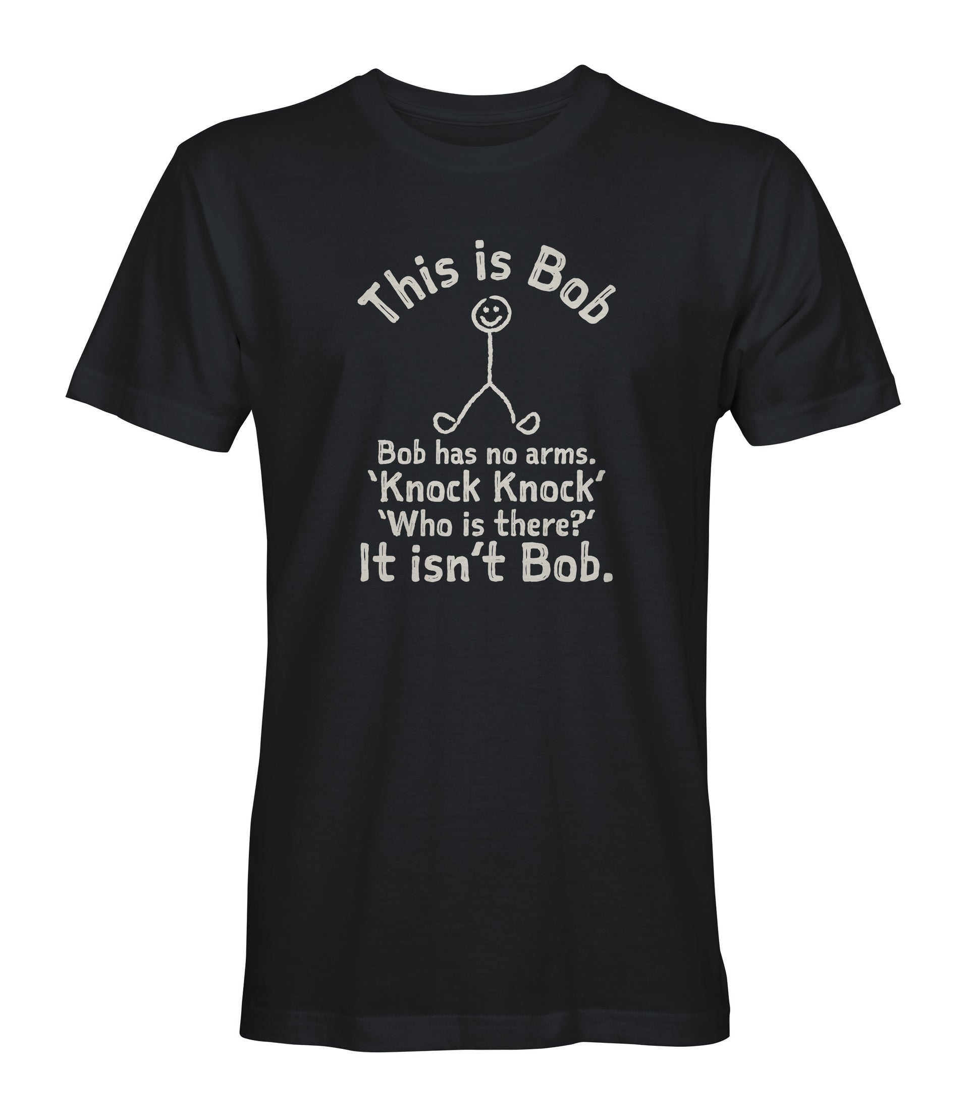 This is Bob Tee Shirt Black – FunnyBoneTees